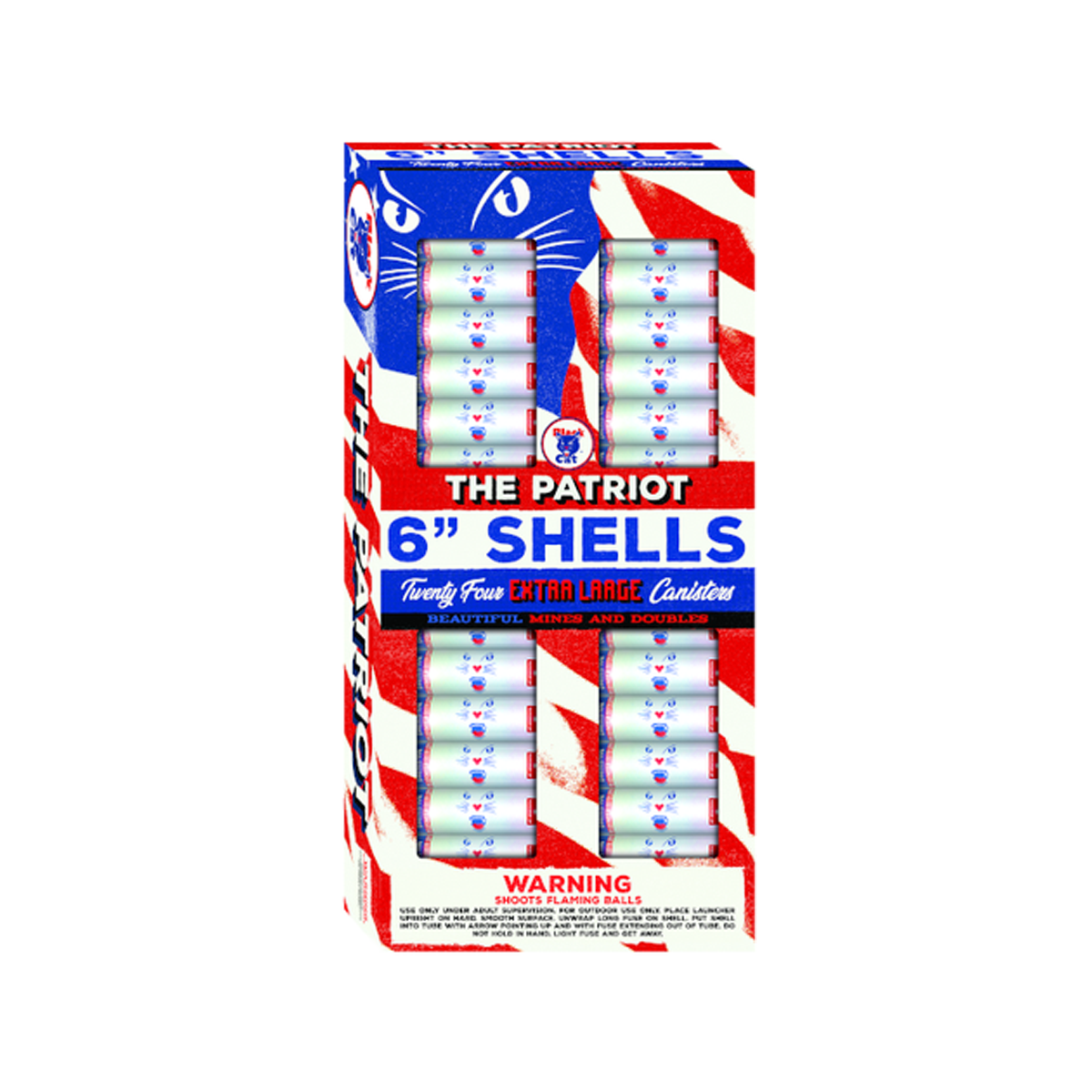 THE PATRIOT 6-INCH SHELLS | Burning Sky Fireworks LLC