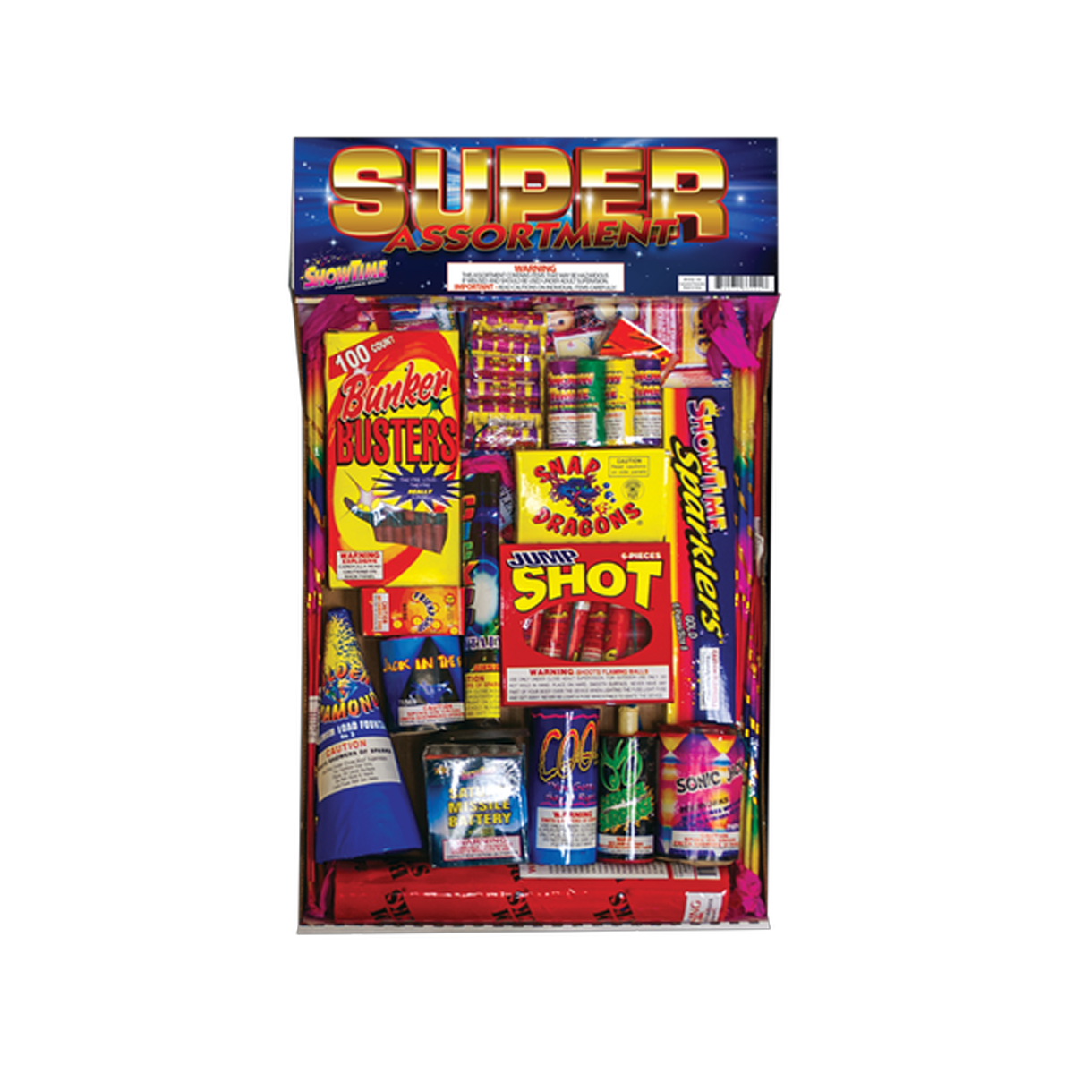 SUPER ASSORTMENT | Burning Sky Fireworks LLC
