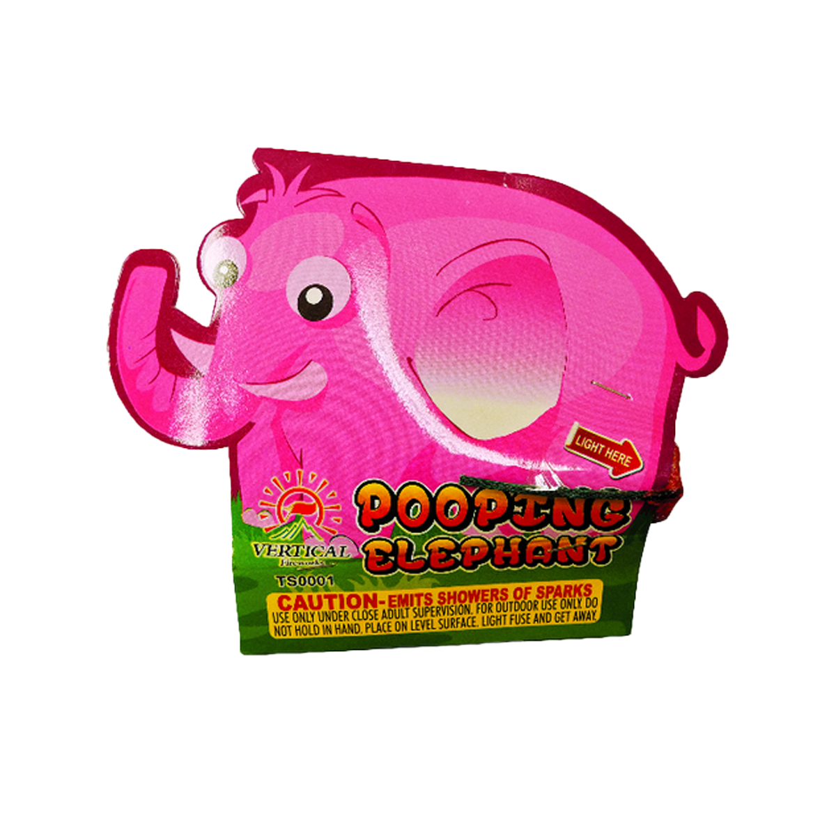 POOPING ELEPHANT-EACH | Burning Sky Fireworks LLC